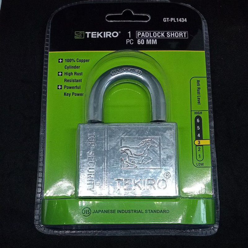 Jual Gembok Leher Pendek Tekiro 60mm | Shopee Indonesia