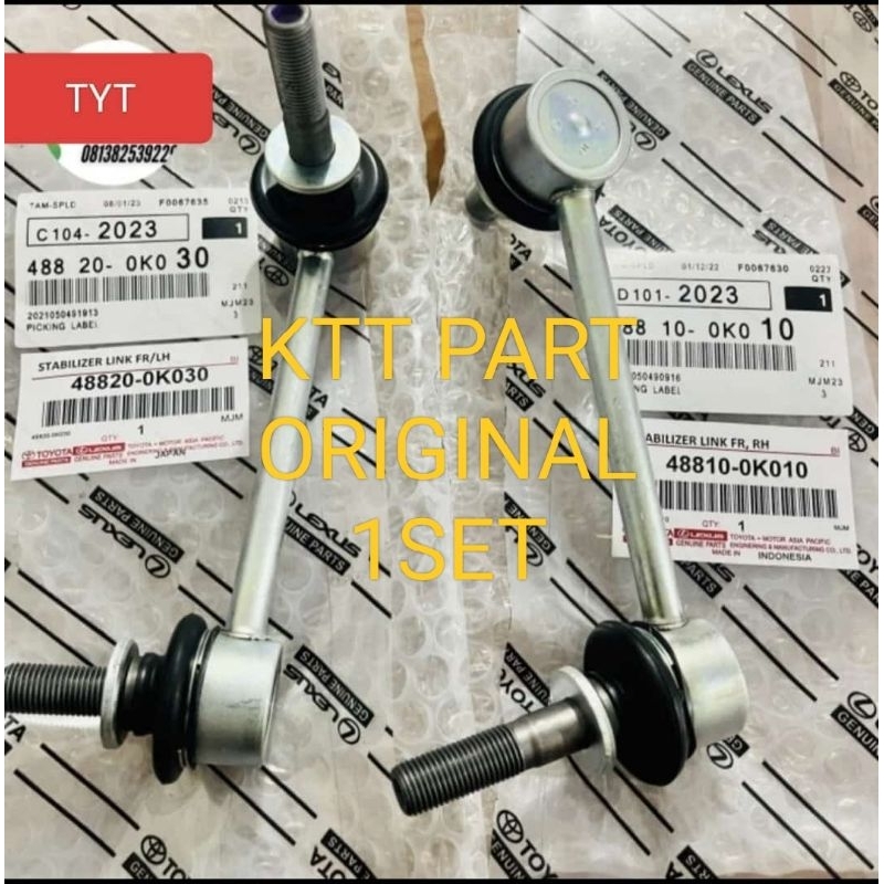 Jual LINK STABILIZER DEPAN TOYOTA HILUX REVO, VIGO,FORTUNER VRZ,TRD,VNT ...