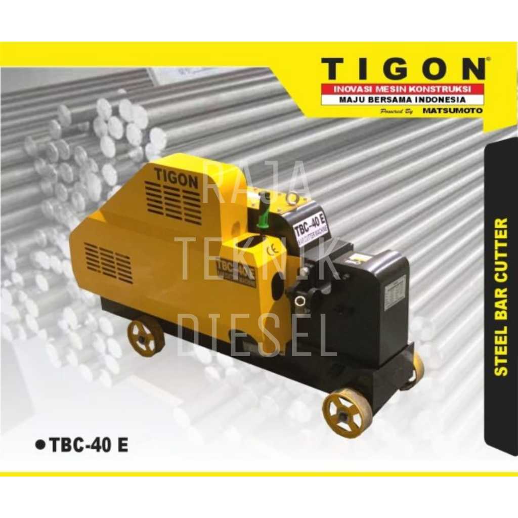 Jual Steel Bar Cutter Tigon TBC 40 E | 6 - 40 mm ORIGINAL | Shopee ...