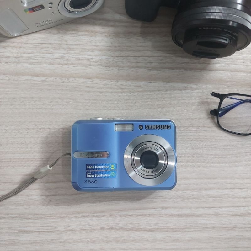 Jual Digicam Samsung S860 Biru Sky Blue | Shopee Indonesia