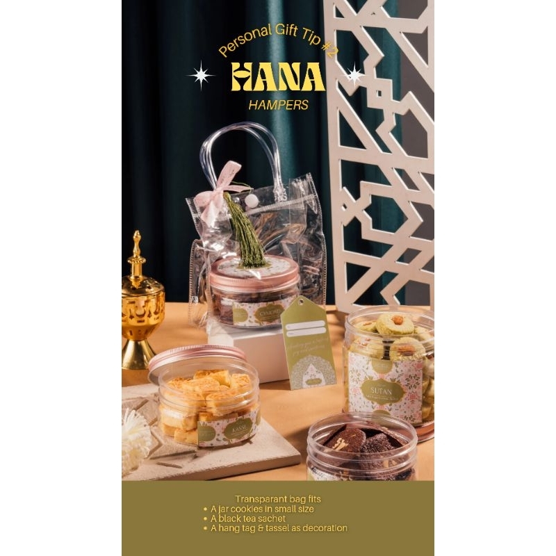 Jual Hana Hampers Kue Kering Jar Parcel Lebaran Eid Ramadan Cookies ...