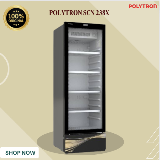 Jual Showcase POLYTRON Gazell SCN 238X 280L/SCN-238X/SCN238X/POLYTRON ...