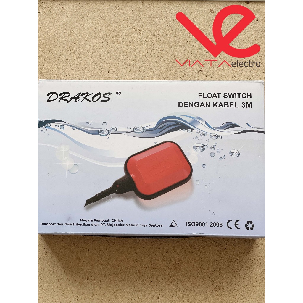 Jual FLOAT SWITCH DRAKOS 3 METER DRAKOS 3M FLOATING PELAMPUNG TANDON ...