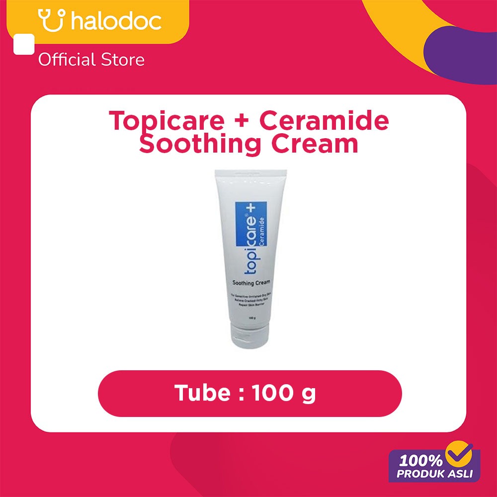 Jual Topicare + Ceramide Soothing Cream 100 G | Shopee Indonesia