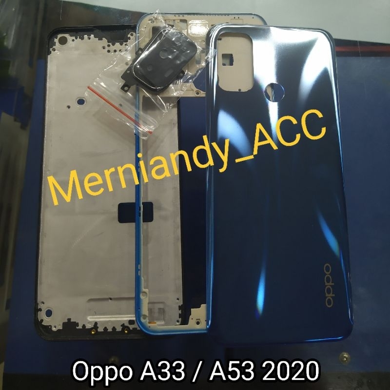Jual Kessing hausing fullset frame lcd Oppo A53 / A33 2020 Cessing ...