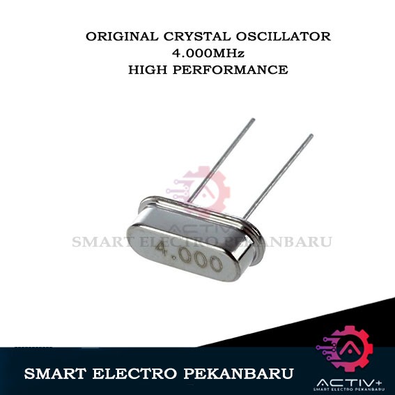 Jual ORIGINAL CRYSTAL 4.000MHZ XTAL OSCILLATOR 4000 Mhz CRYSTAL ...