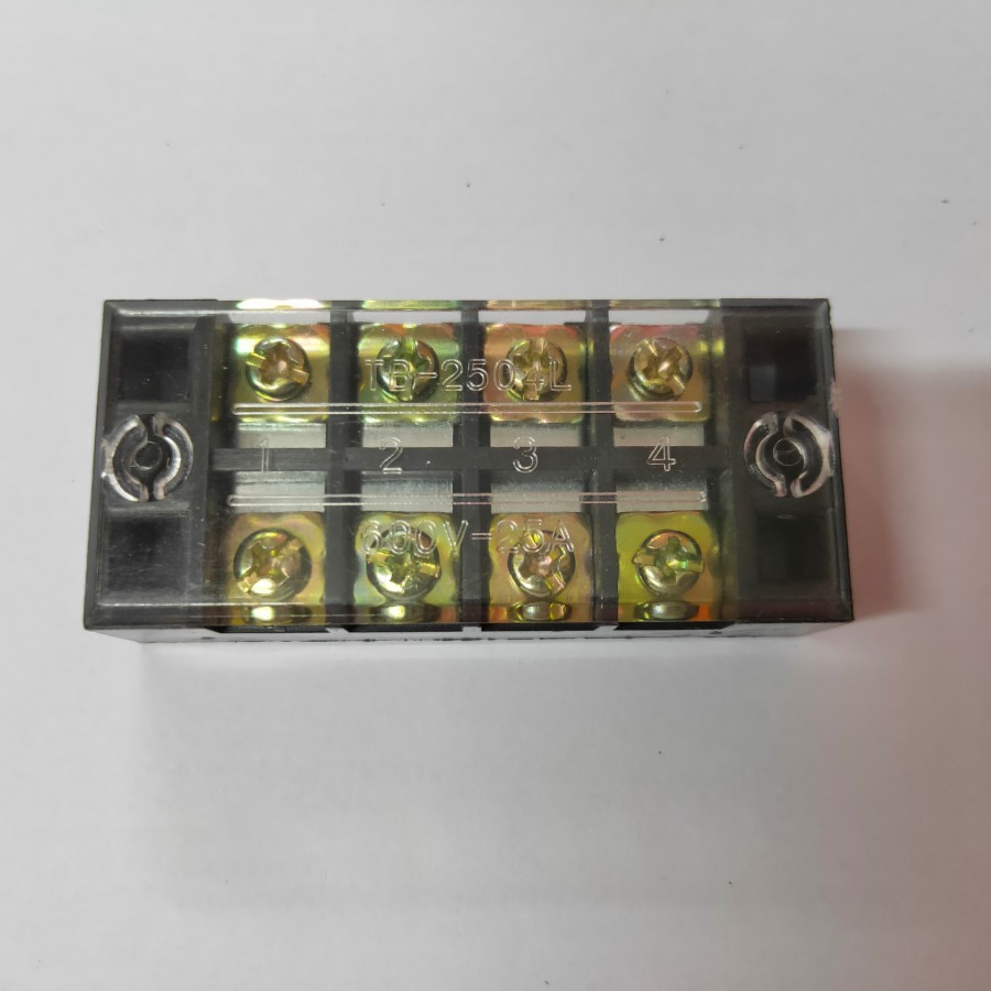 Jual Terminal Blok / Block 25A 4P 4 Pole STB | Shopee Indonesia
