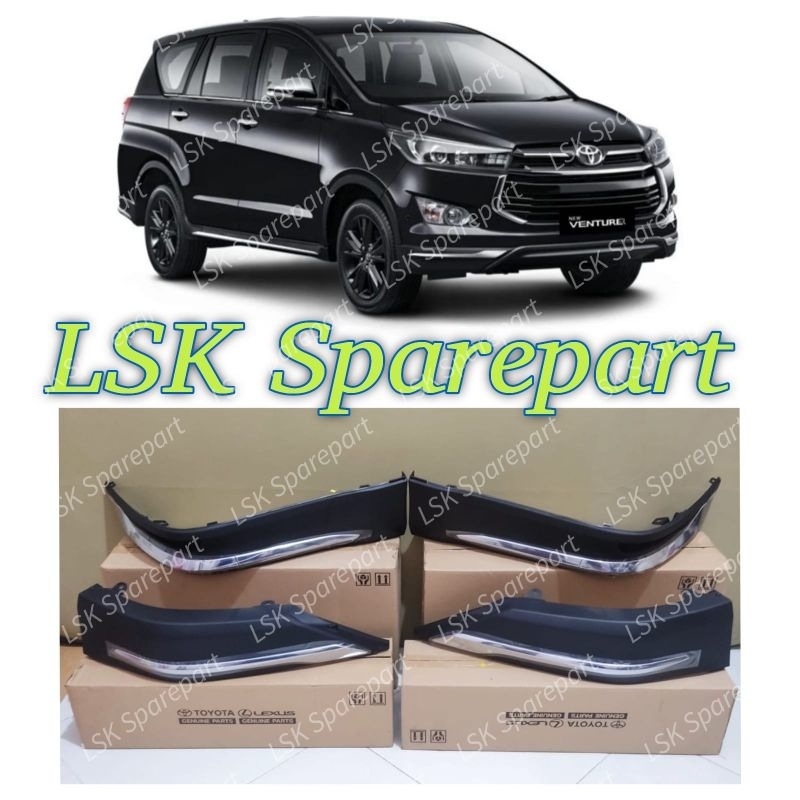Jual Bodykit Body Kit Depan Belakang Toyota Innova Reborn Venturer 2016 2017 2018 2019 2020 Asli ...