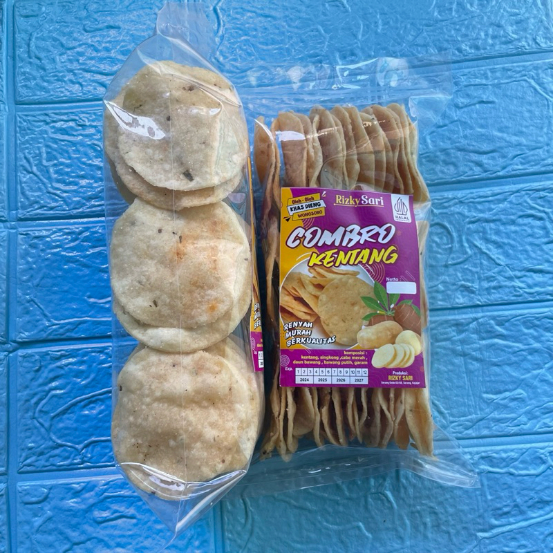 Jual KERIPIK COMBRO KENTANG CEMILAN LEBARAN KHAS WONOSOBO | Shopee ...