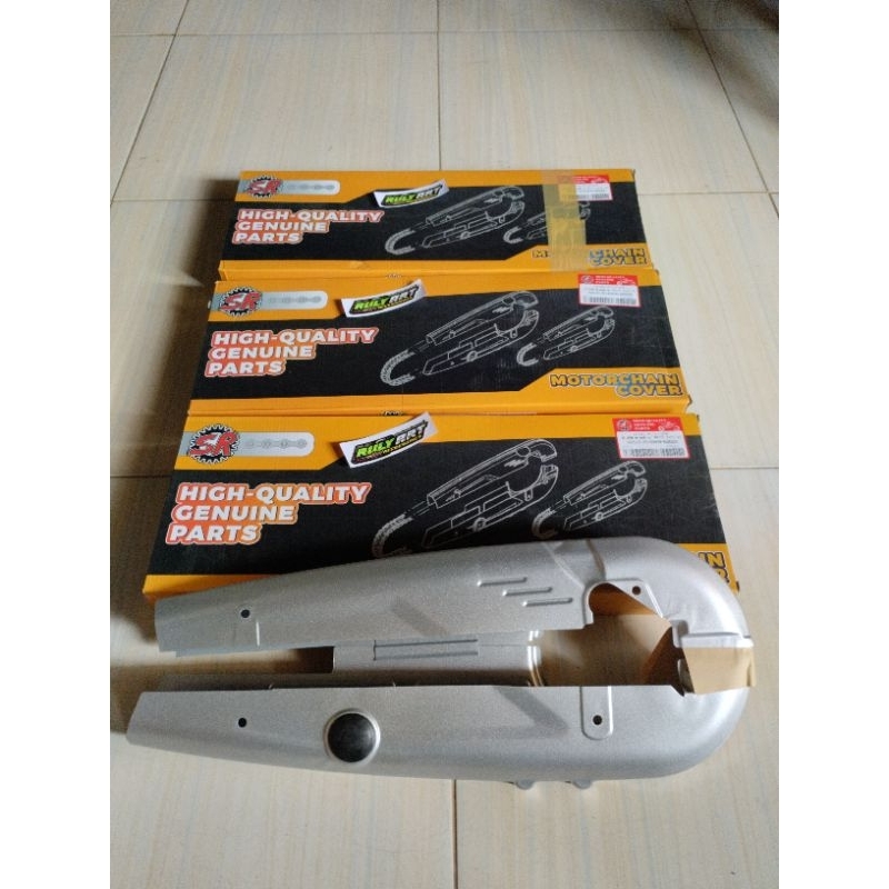 Jual ketengkas / cover tutup rantai wave 110i new /,revo fit , revo fi , supra x 125 fi new ...