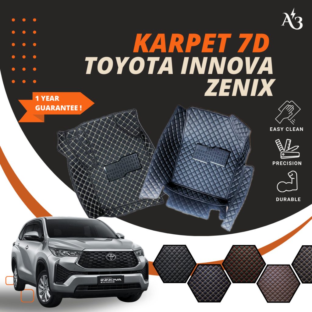 Jual Karpet Premium ELITE 7D Toyota Innova ZENIX Fullset | Shopee Indonesia