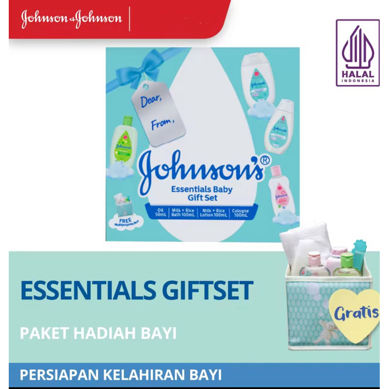Jual Exp Date Desember 2025 Johnsons Baby Essentials Gift Set Paket ... Jual Exp Date Desember 2025 Johnsons Baby Essentials Gift Set Paket ...