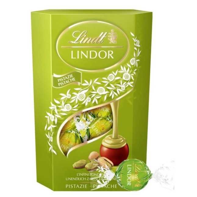 Jual SWISS Import - Lindt Lindor Pistachio 100g | Shopee Indonesia