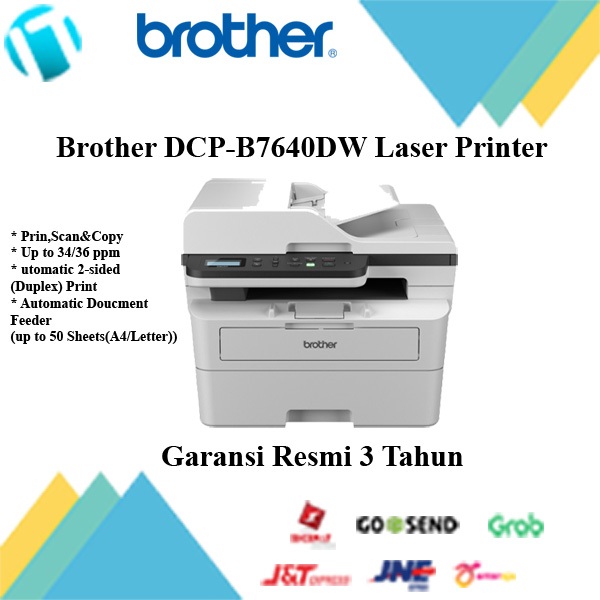 Jual Printer Brother DCP-B7640DW Laser A4 34ppm All In One Garansi ...