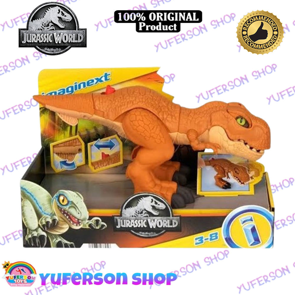 Jual Imaginext Jurassic Word Trashin Figure T-Rex | Shopee Indonesia