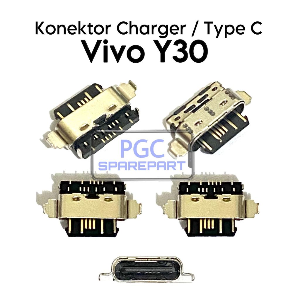 Jual Konektor Charger Only Tipe C Vivo Y30 / 1938 - Connector Cas Charge Casan Charging | Shopee ...