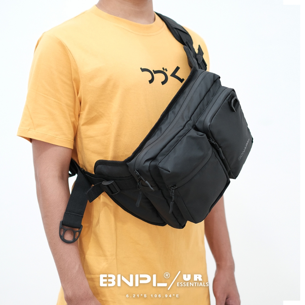 Jual Bonapal - Tas Selempang Pria Sling Bag Draco BNPL Water Resistant ...