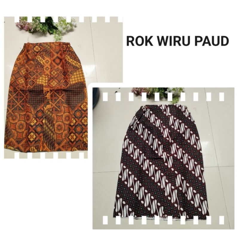 Jual Rok Wiru Batik Ukuran PAUD | Shopee Indonesia
