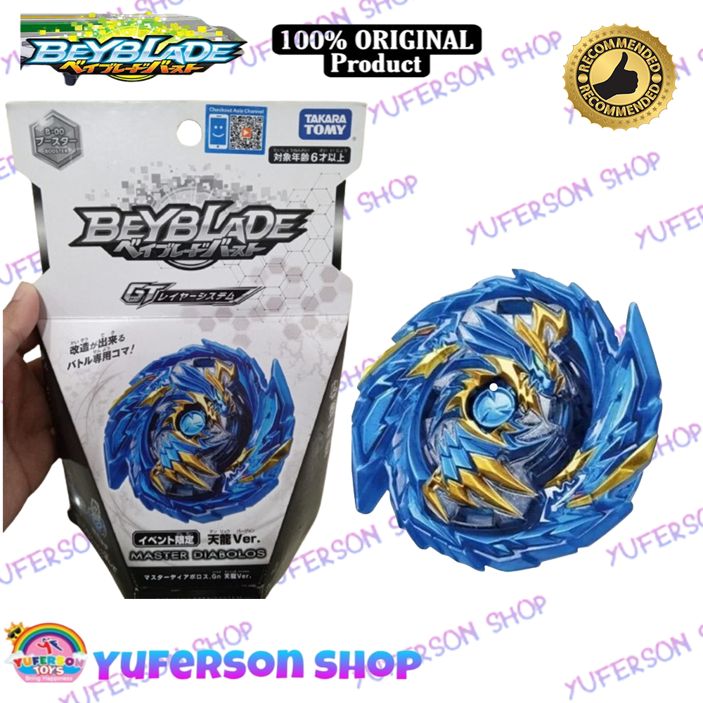Jual Beyblade Burst GT B-00 Booster Master Diabolos. Gn | Shopee Indonesia