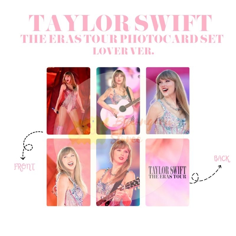Jual TAYLOR SWIFT THE ERAS TOUR PHOTOCARD SET | Shopee Indonesia
