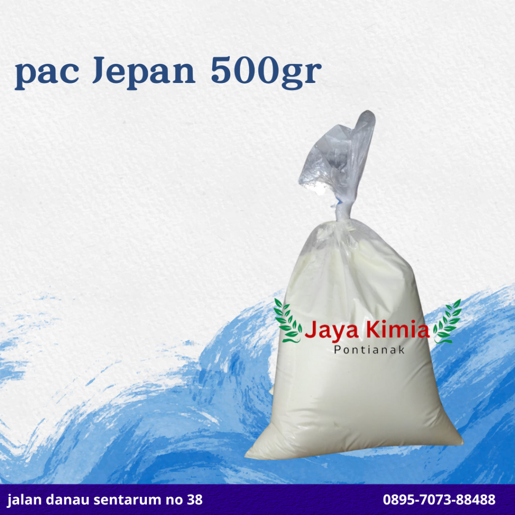 Jual pac/poly Aluminium chloride/penjernih air kolam renang 500gr ...
