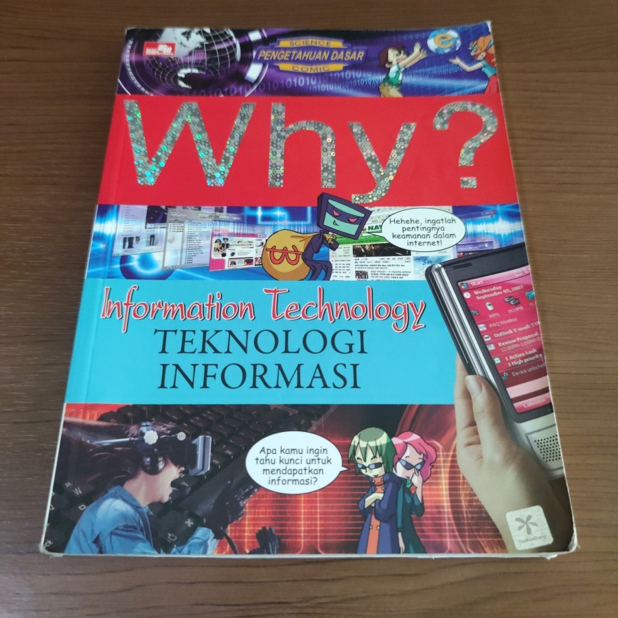 Jual BEKAS ORIGINAL - Buku Komik Science Comic Why - Information Technology - Teknologi ...