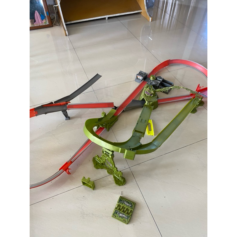 Jual track hot wheels acceleracers swamp monster second bekas | Shopee ...