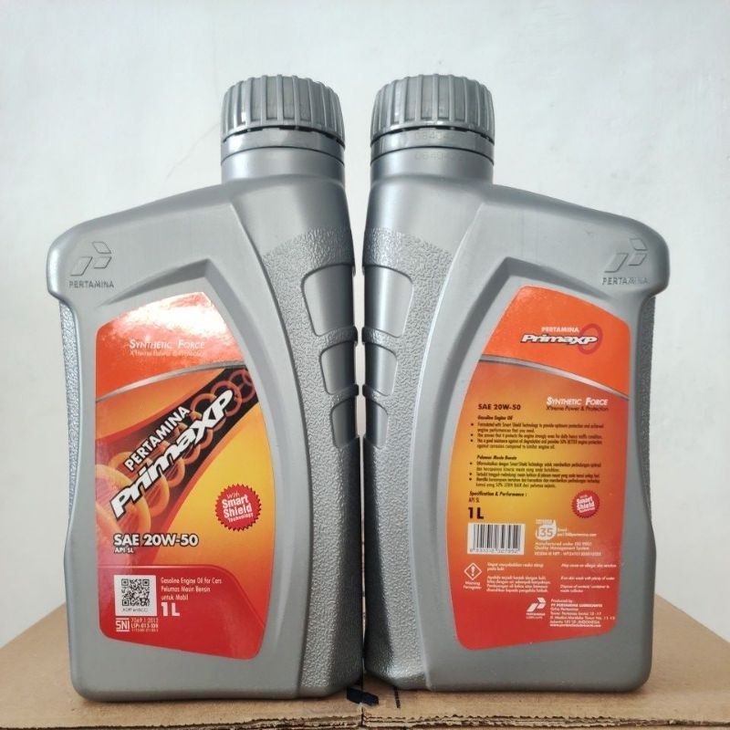 Jual Oli Prima XP 4T SAE 20W-50 1 LITER ( 1 BOTOL) | Shopee Indonesia