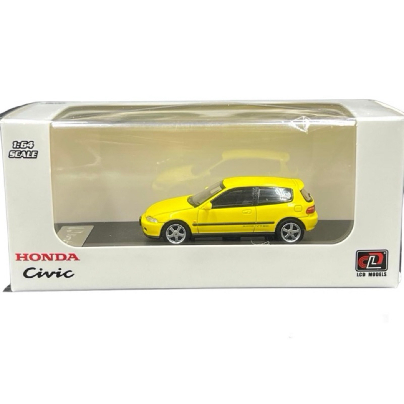 Jual LCD 64 Honda Civic EG6 Yellow Open Hood | Shopee Indonesia