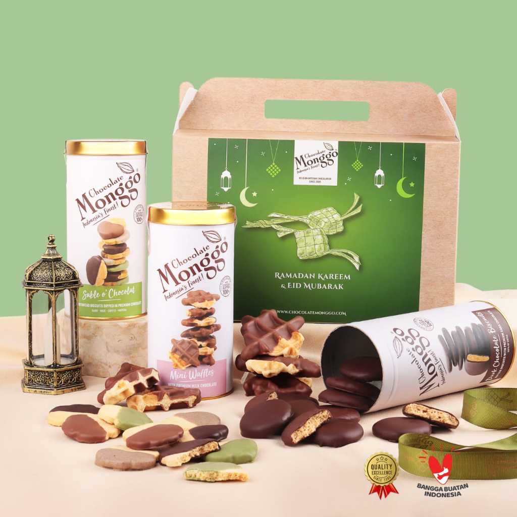 Jual Cokelat Hampers Lebaran | Chocolate Monggo | Coklat Parcel Idul ...