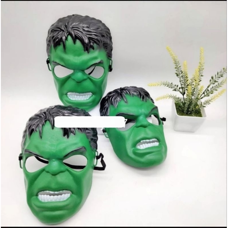 Jual Mainan Topeng Superhero Topeng Spiderman / Hulk / Ironman ...