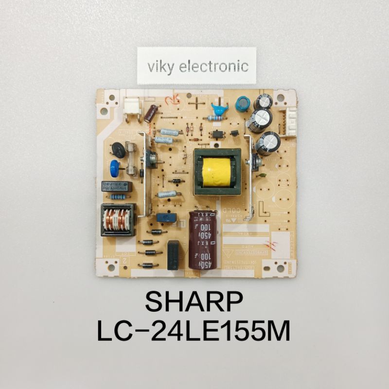 Jual SHARP LC-24LE155M power supply psu mesin tv regulator tv SHARP LC ...