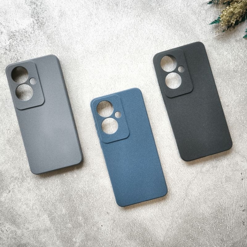 Jual Case Oppo Reno 11F 5G Softcase Sandstone Silicon Anti Slip Casing Camera Protect Reno11 F ...