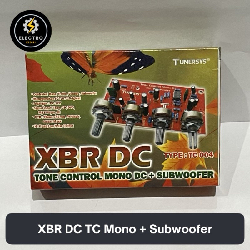 Jual XBR DC Tone Control Mono + Subwoofer Tunersys | 12v TC mono ...