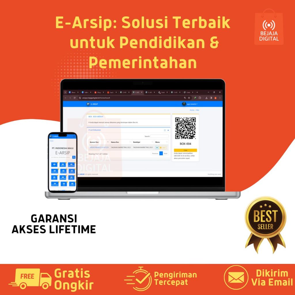 Jual Aplikasi E-Arsip: Solusi Terbaik untuk Pendidikan & Pemerintahan | Shopee Indonesia