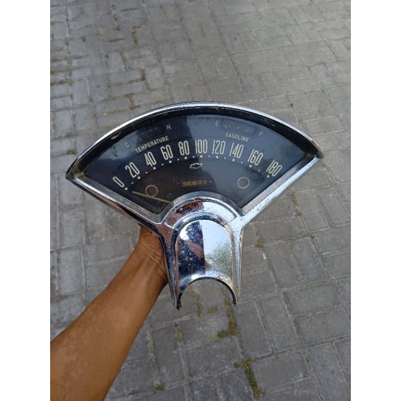 Jual speedometer Chevrolet bell air 1955 - 1956 bekas speedometer ...