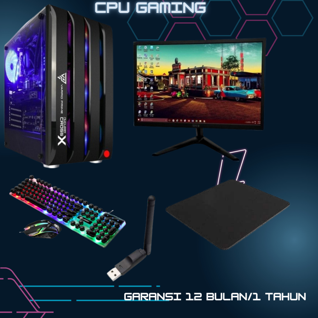 Jual [BARU] CPU Rakitan Gaming, Editing, Kerja dengan Intel core I5 ...