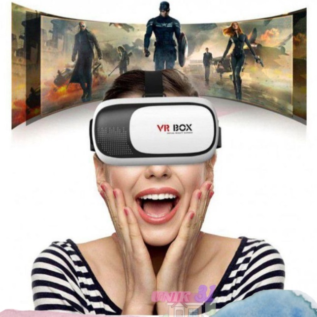 Jual SvT VRBOX Virtual Reality Glasses Kacamata Pembesar Layar HP 3D Generasi 2 VR BOX | Shopee ...