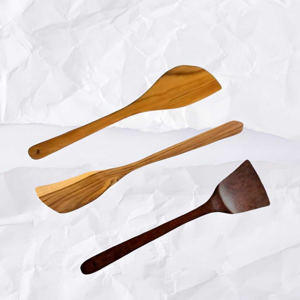 Jual Spatula Kayu Jati, Aren Asli / Sodet Kayu Jati, Aren Original ...