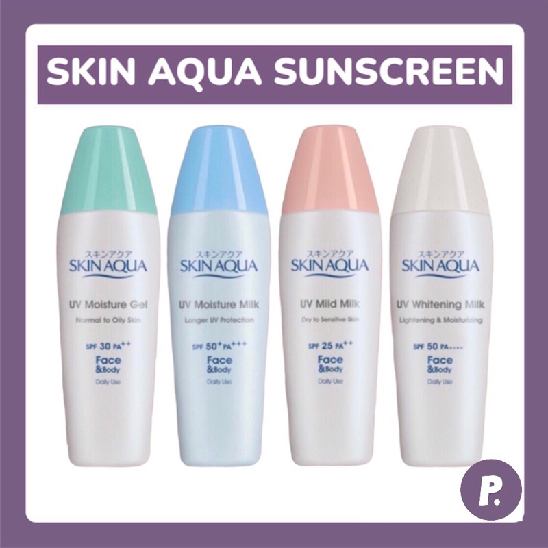 Jual SKIN AQUA UV SUNSCREEN - 40gr - SPF 30 - SPF 25 - SPF 50 ...