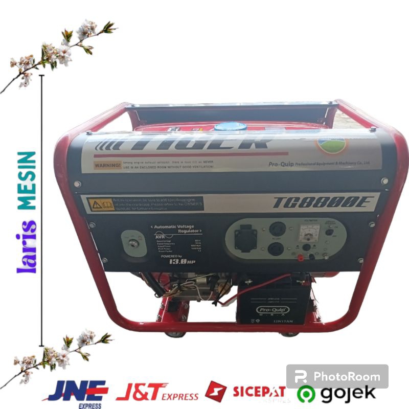 Jual Genset Merek Tiger Type TG 8800 - 5500 Watt | Shopee Indonesia