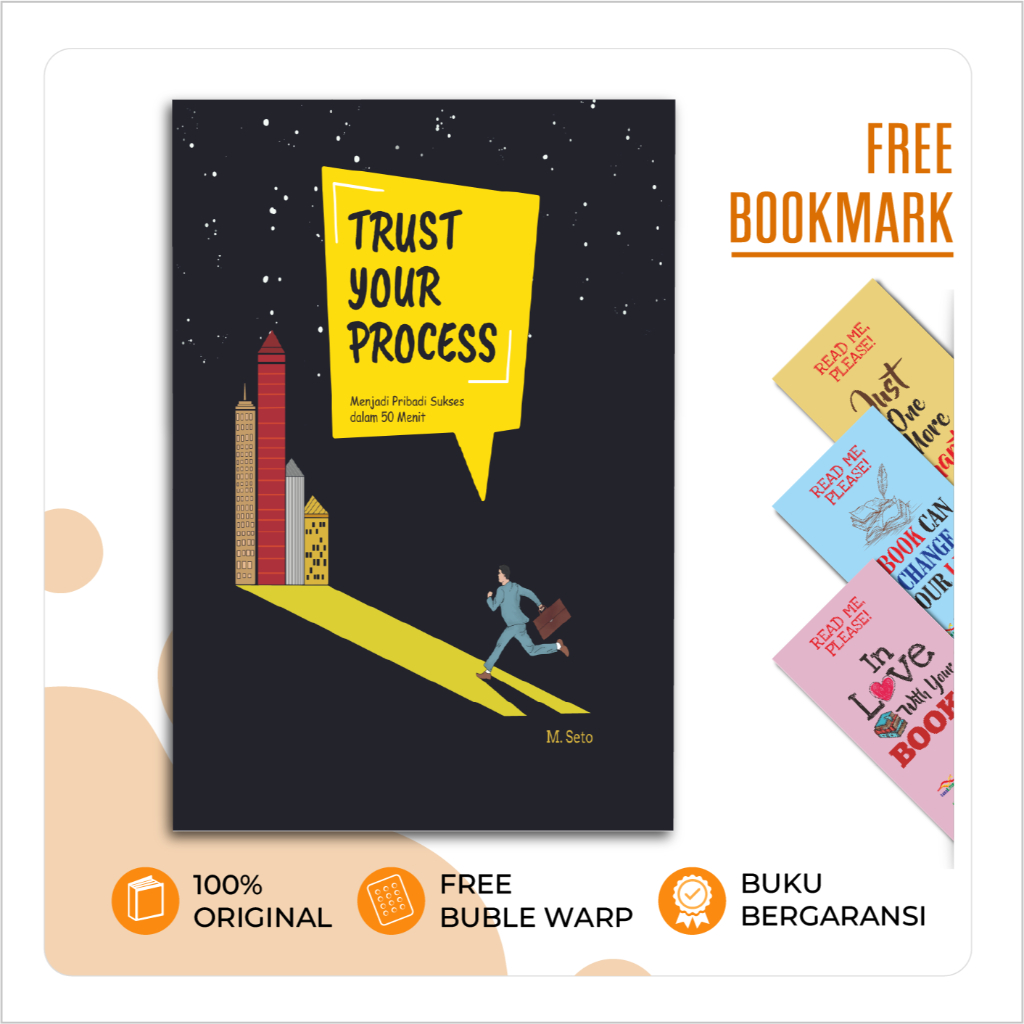 Jual Buku Motivasi Trust Your Process | Shopee Indonesia