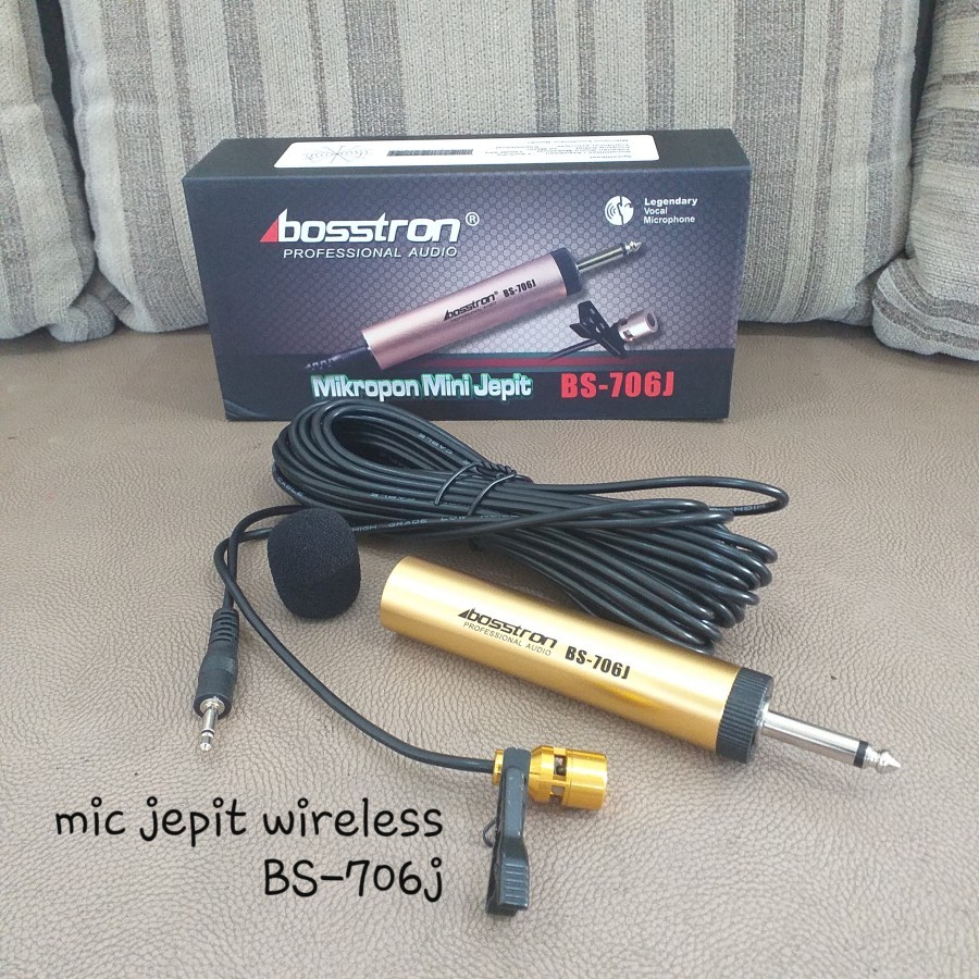 Jual Mic Jepit VERSE VR-888 / Mikropon Kancing/ Mik Kancing With Kabel ...