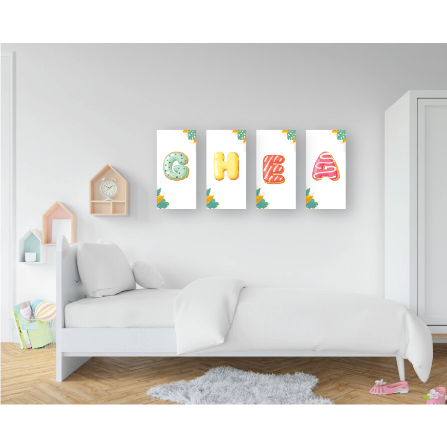 Jual Hiasan Dinding custom nama Aesthetic 10X20 | HIASAN DINDING KUSTOM ...