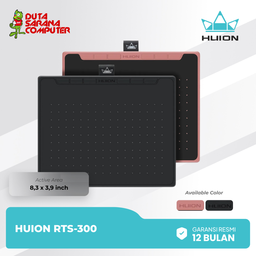 Jual Huion Inspiroy RTS300 RTS-300 RTS 300 H642 pengganti H640 Garansi ...