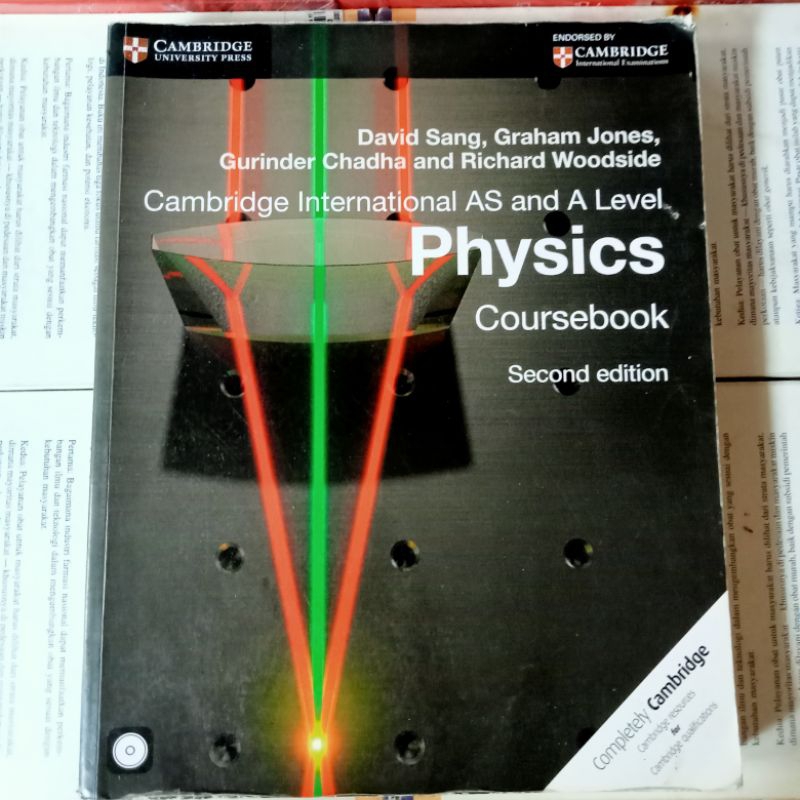 Jual CAMBRIDGE INTERNATIONAL AS AND A LEVEL PHYSICS COURSEBOOK | Shopee ...