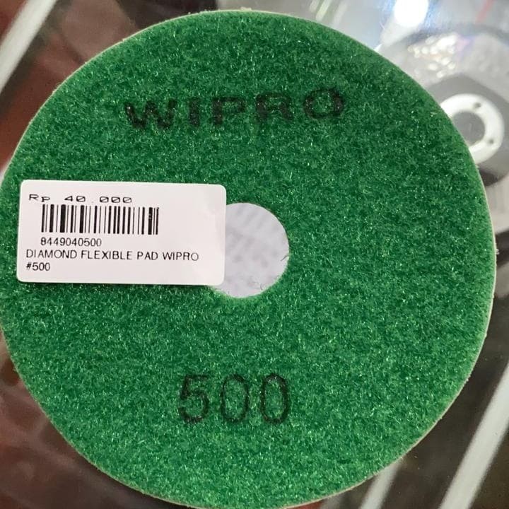 Jual Diamond Flexible Pad DFP 500 Poles Granit grid 500 Wipro | Shopee ...