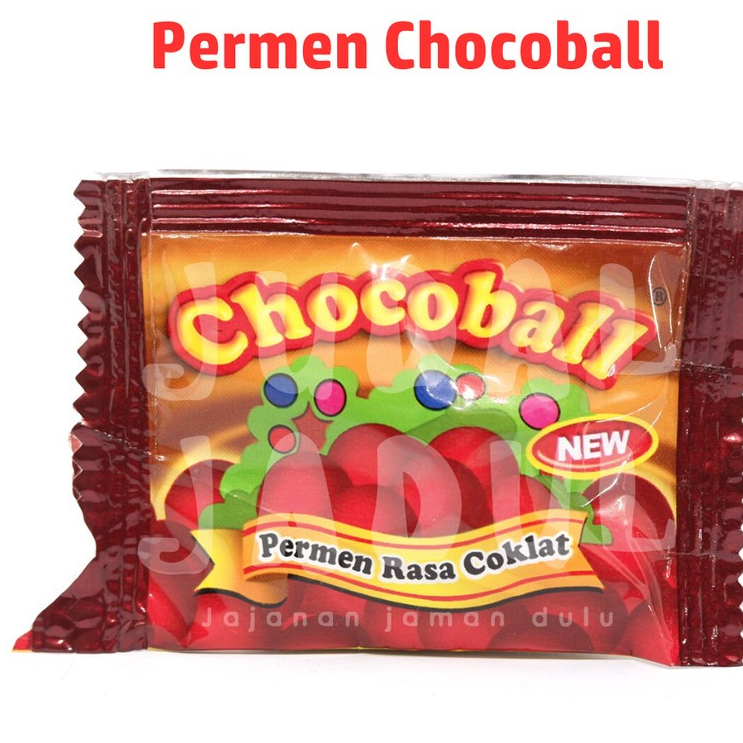 Jual Permen Tablet Chocoball Rasa Cokelat 1 Renceng Isi 10 Pcs | Shopee ...