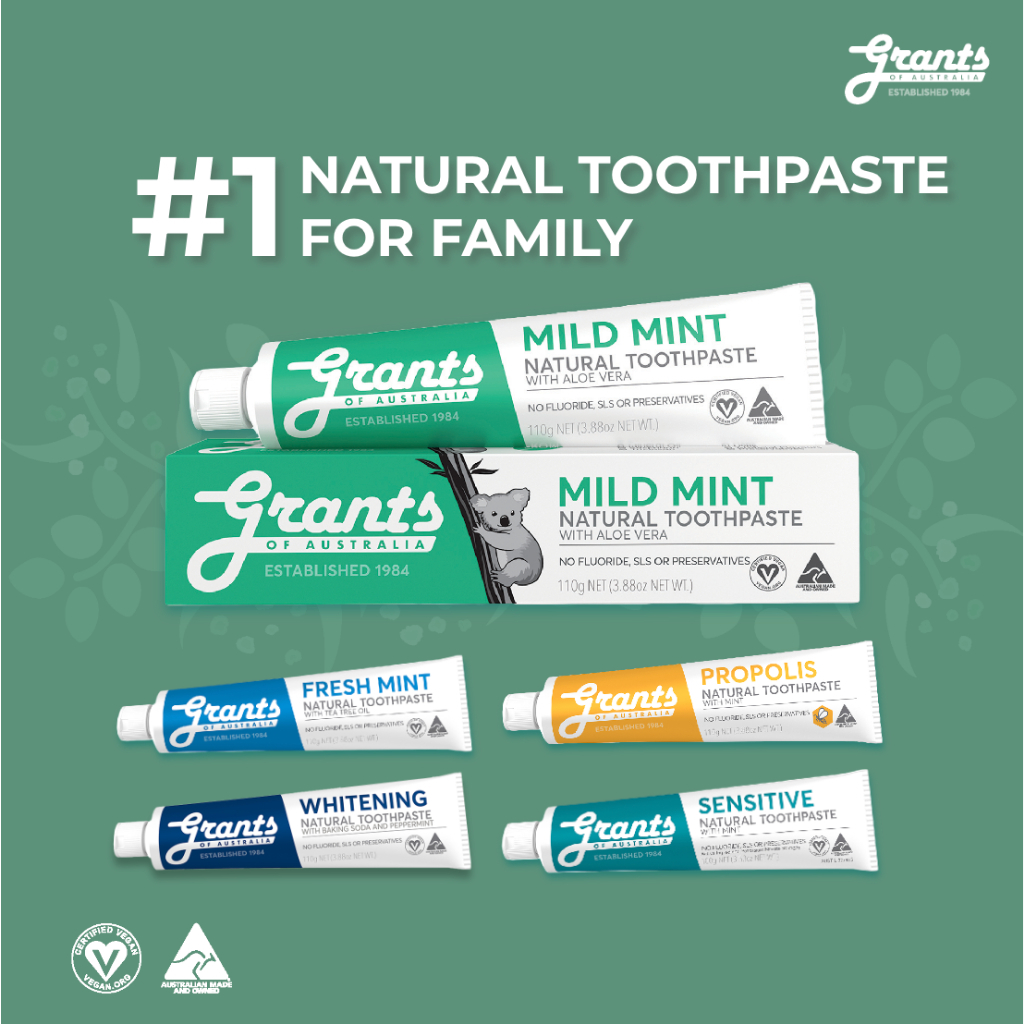 Jual Grants Toothpaste of Australia - 110gr | Shopee Indonesia