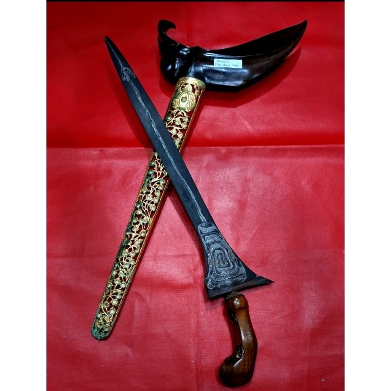 Jual keris brojol pamor pancuran mas | Shopee Indonesia